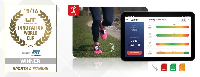 Gait Up is the Wearable Tech Champion in Sports & Fitness - physilog ...